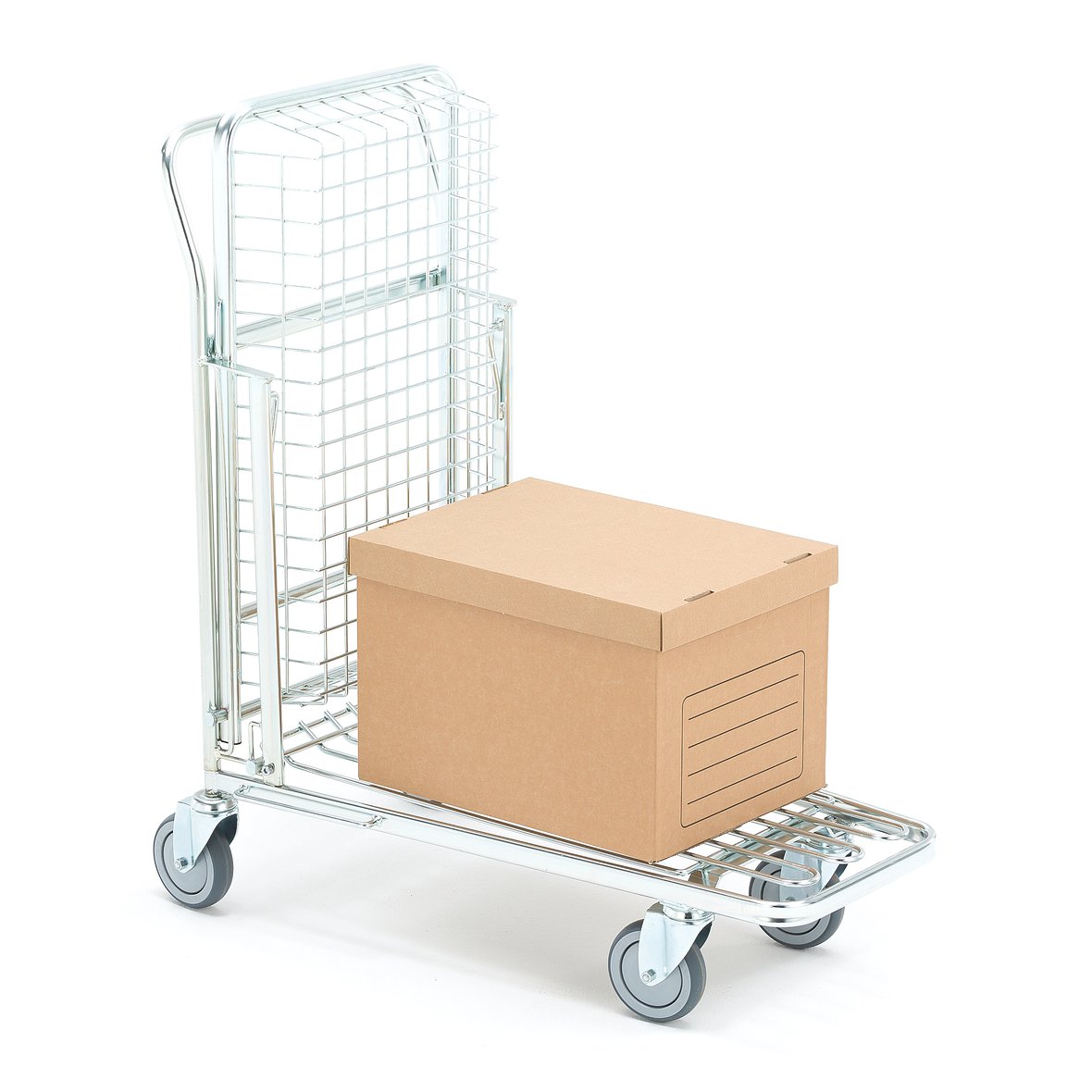 Lagerwagen mit Korb | AJ Produkte