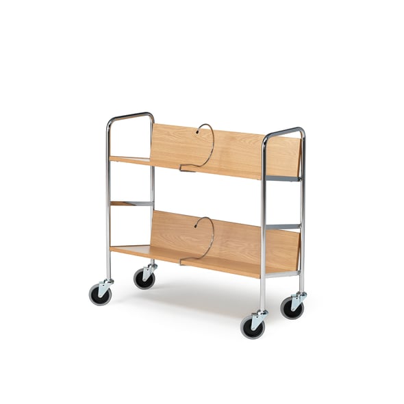 File trolley, 800x340x840 mm, oak | AJ Products