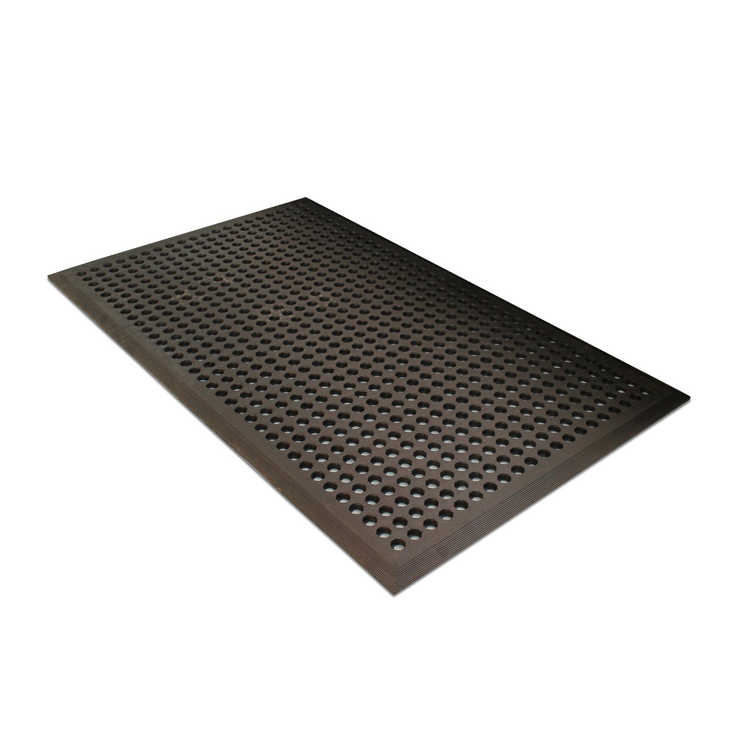 Anti-fatigue mat WORKSAFE, 900x1500 mm, black | AJ Products