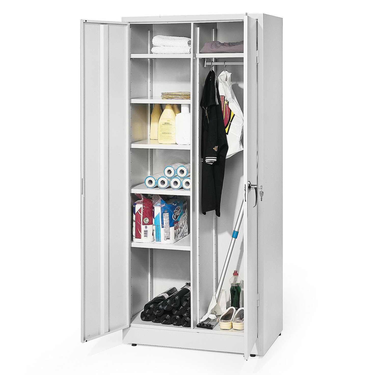 Cleaning locker, 1800x800x500 mm | AJ Products