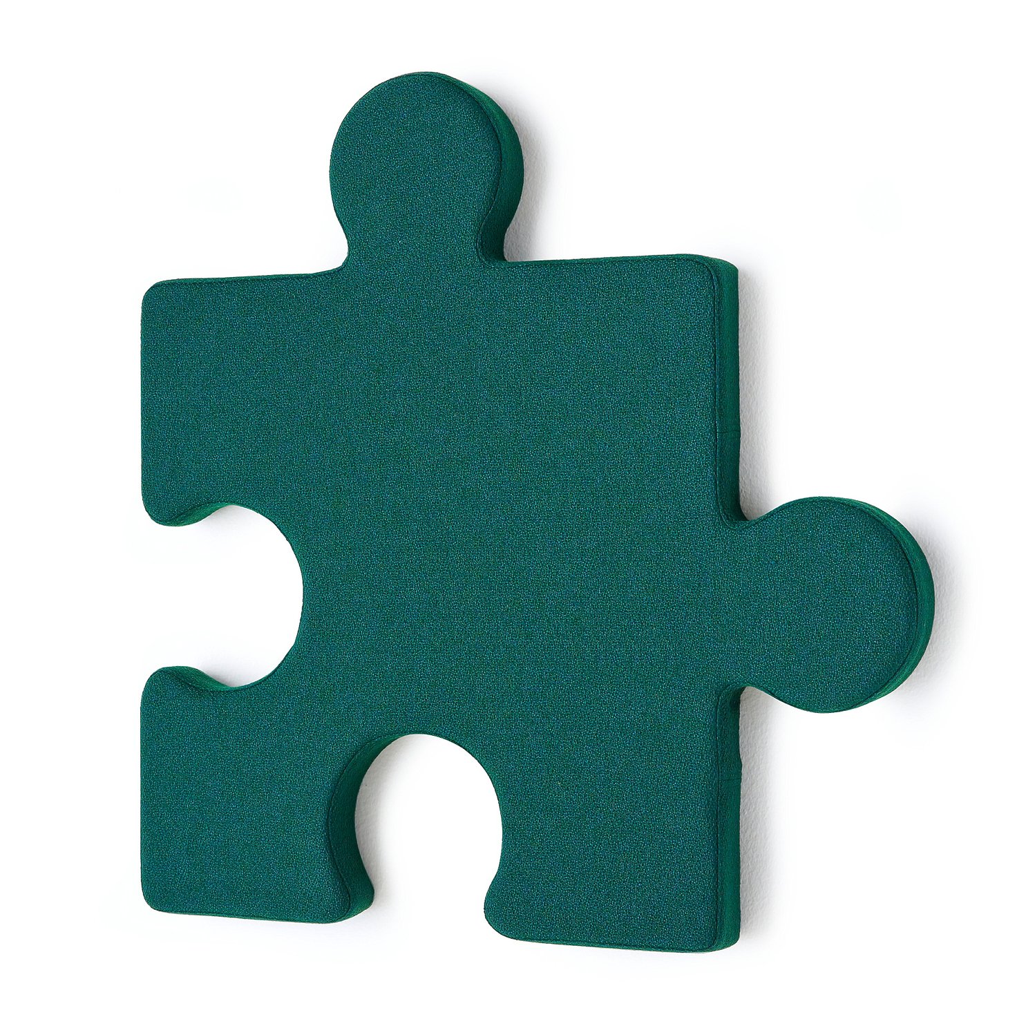 Lydabsorbent POLY, puslebit, H700 B700 mm, grønn | AJ Produkter