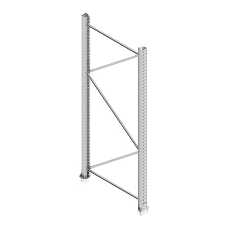 Pallet rack end frames | AJ Products