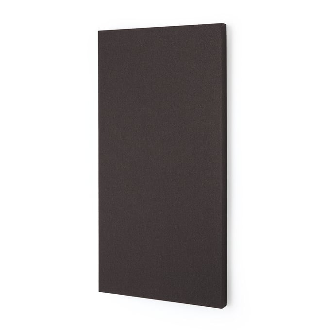 Acoustic panel POLY, rectangular, 600x1180x56 mm, dark grey | AJ Products