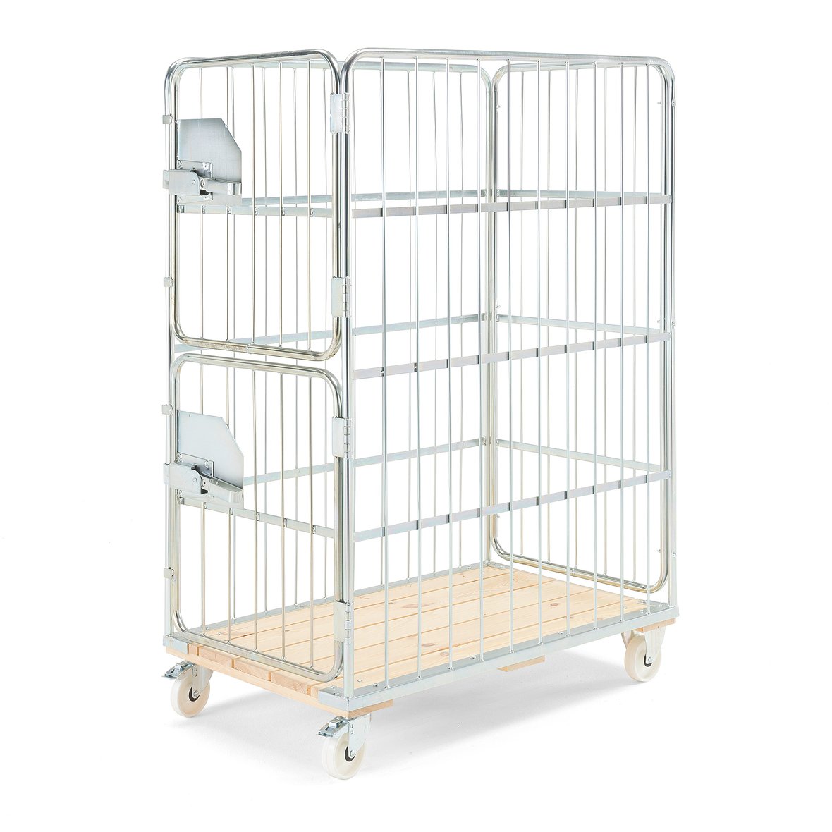 Rullcontainer JORDAN, 1195x745x1700 mm, med broms | AJ Produkter