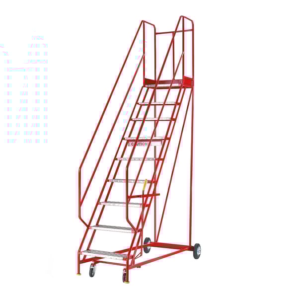 Ladders | Warehouse safety steps | AJ Products