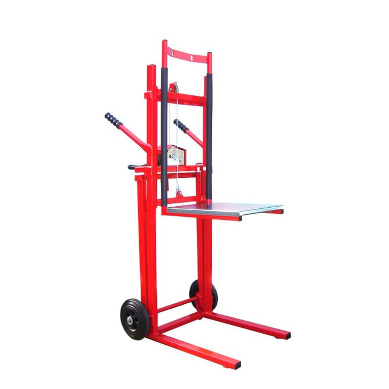 Manual winch stacker, 150kg | AJ Products