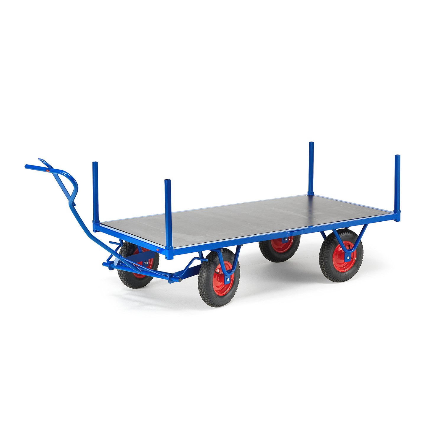 Lastevogn MIKE, 2000x1000 mm, blå | AJ Produkter