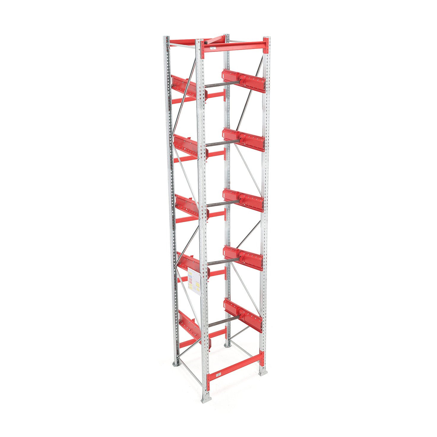 Cable reel racking ULTIMATE, basic unit, 5000x950x1100 mm | AJ Products