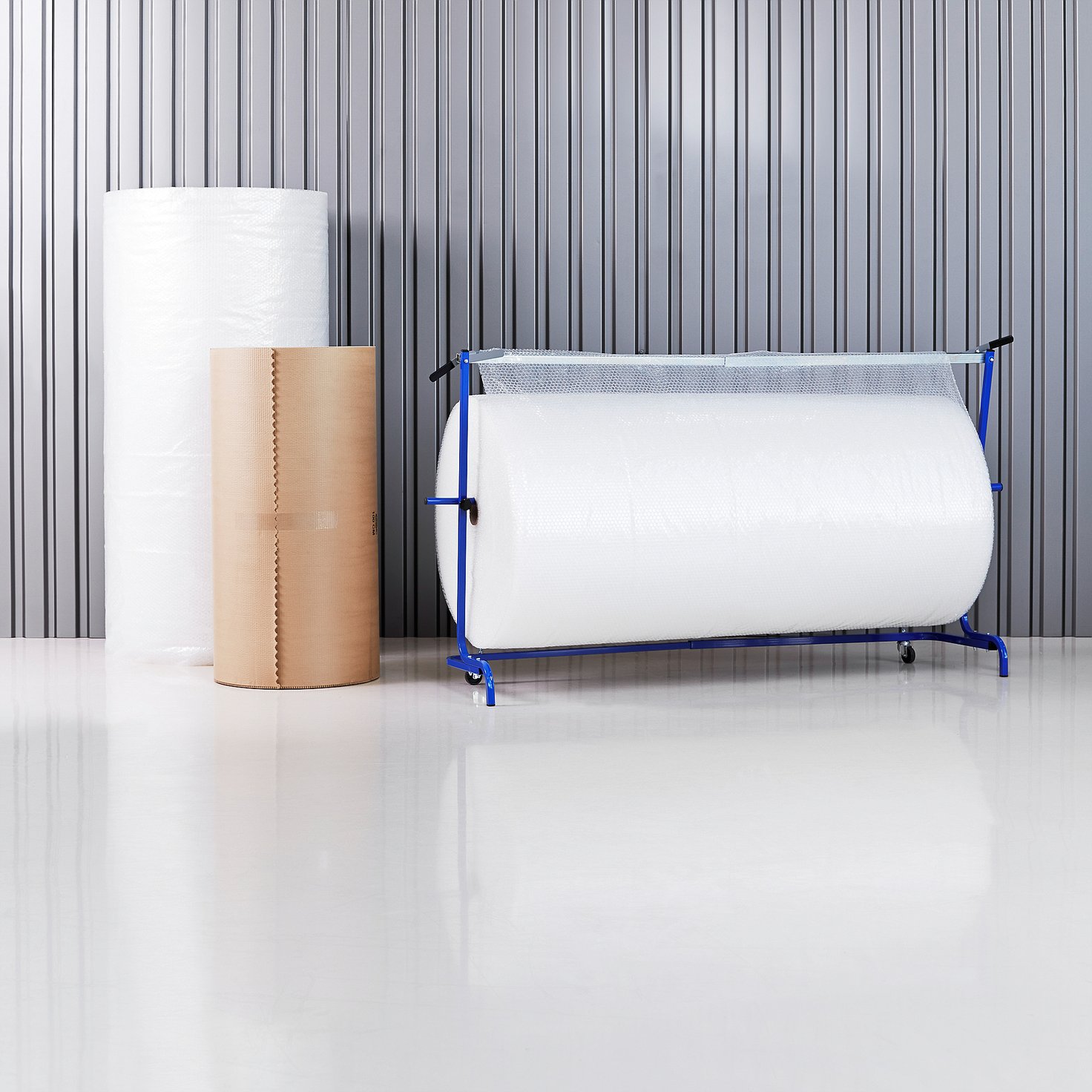 Wellpapp på rulle, bredd: 1000 mm, längd: 75 m | AJ Produkter