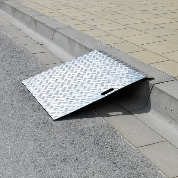 Access ramp, 800x800 mm | AJ Products