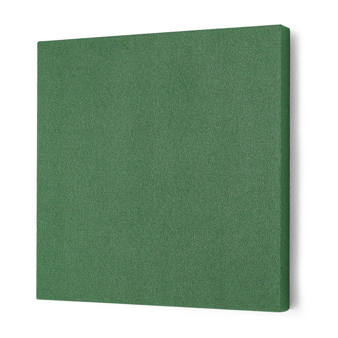 Acoustic panel POLY, square, 600x600x56 mm, dark green | AJ Products