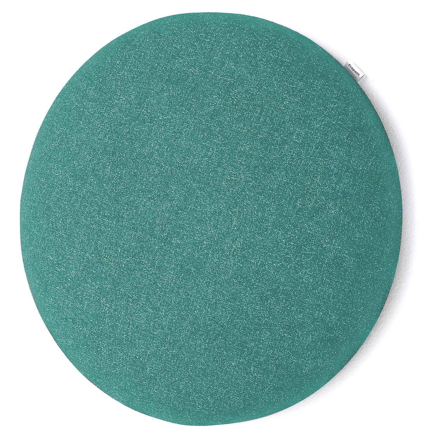Acoustic panel POLY, round, Ø 705x170 mm, turquoise | AJ Products