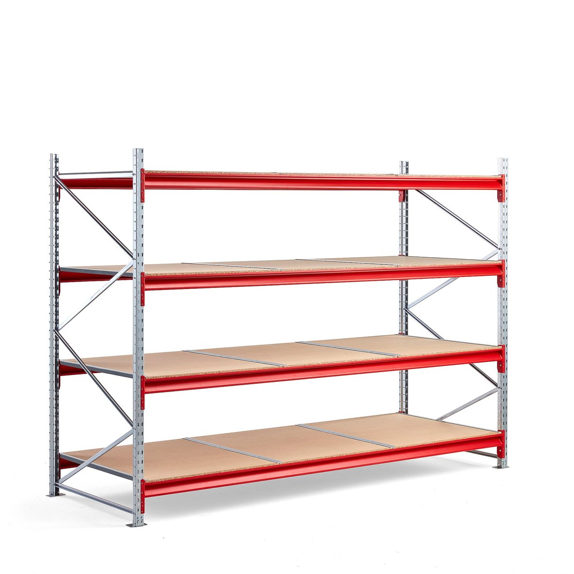 Regały magazynowe metalowe, regały przemysłowe, moduły | sklep AJ Produkty