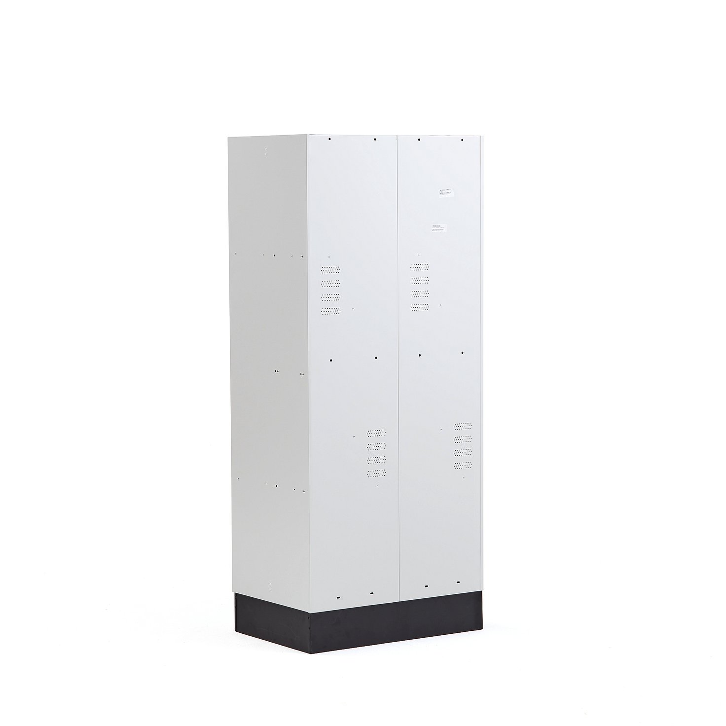 Z-Spind CLASSIC, 2 Module/4 Türen, 1890 x 800 x 550 mm, grau | AJ Produkte