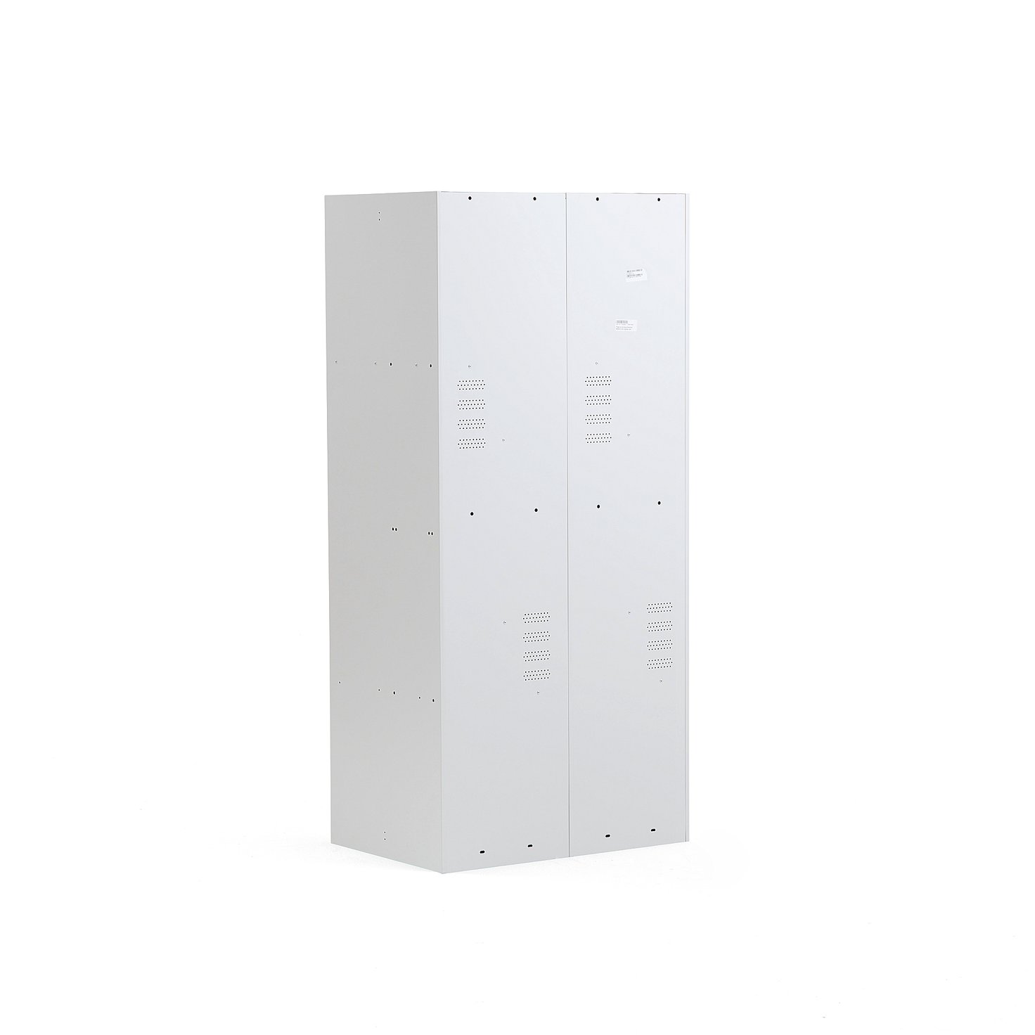 Z-lockers CLASSIC, 2 modules, 4 doors, 1740x800x550 mm, grey | AJ Products