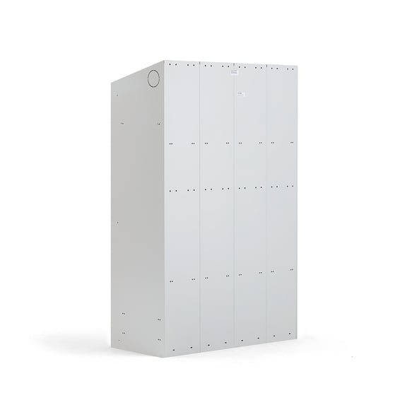 Clean-dirty clothes locker CLASSIC COMBO, 4 doors, 1900x1200x550 mm ...