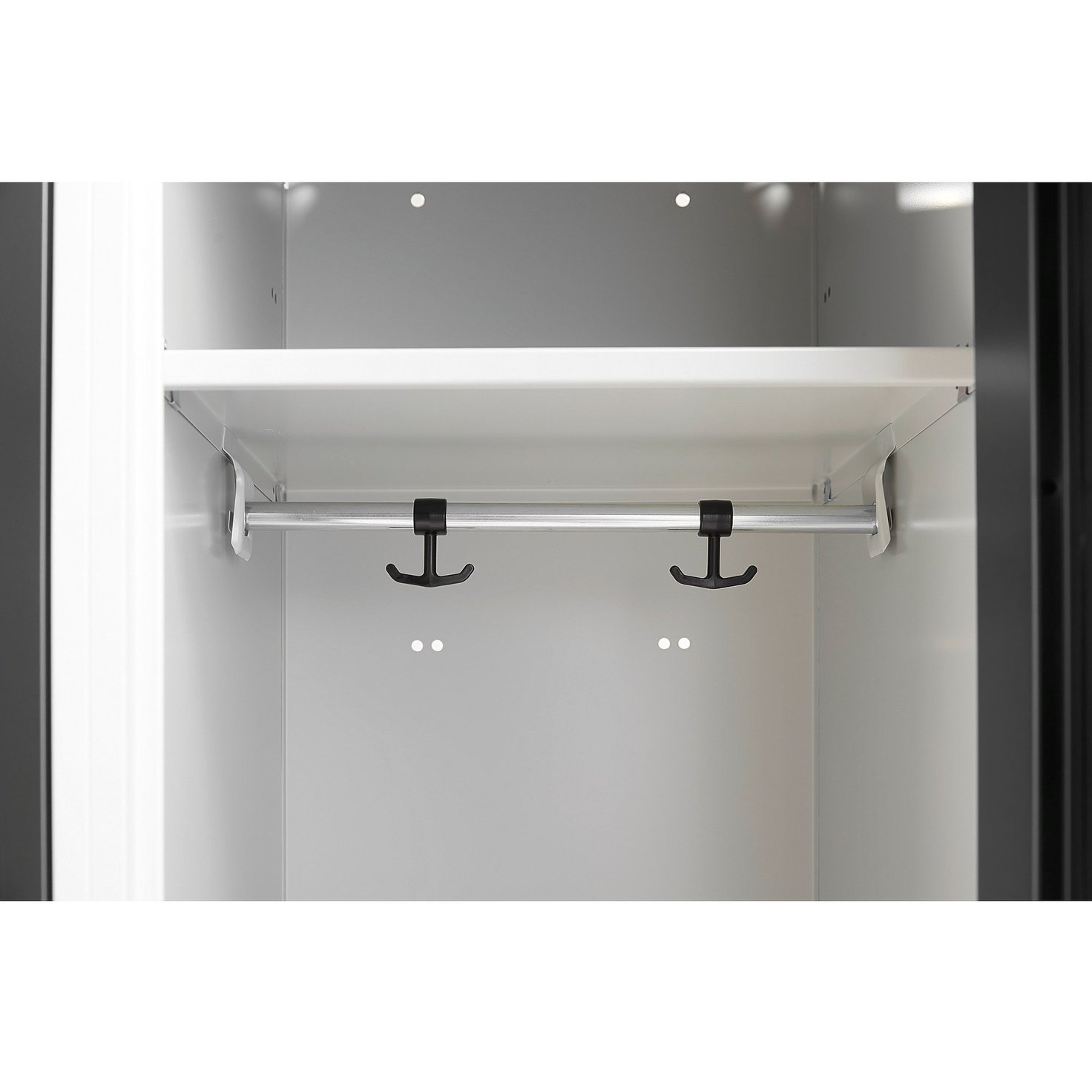 Full length locker CLASSIC, bench seat, 4 modules, 2290x1200x550mm ...