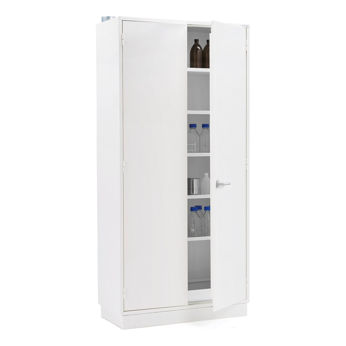 Fire-resistant chemical cabinet FORMULA, electronic lock, 2095x1000x450 ...