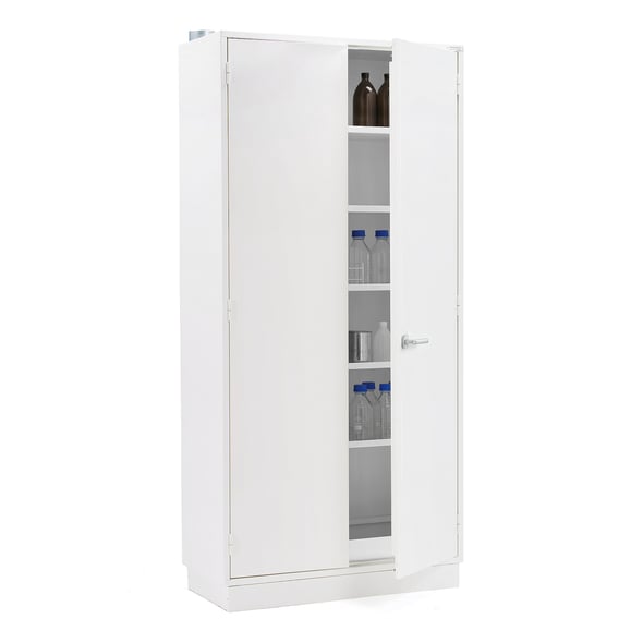 Fire-resistant chemical cabinet FORMULA, electronic lock, 2095x1000x450 ...