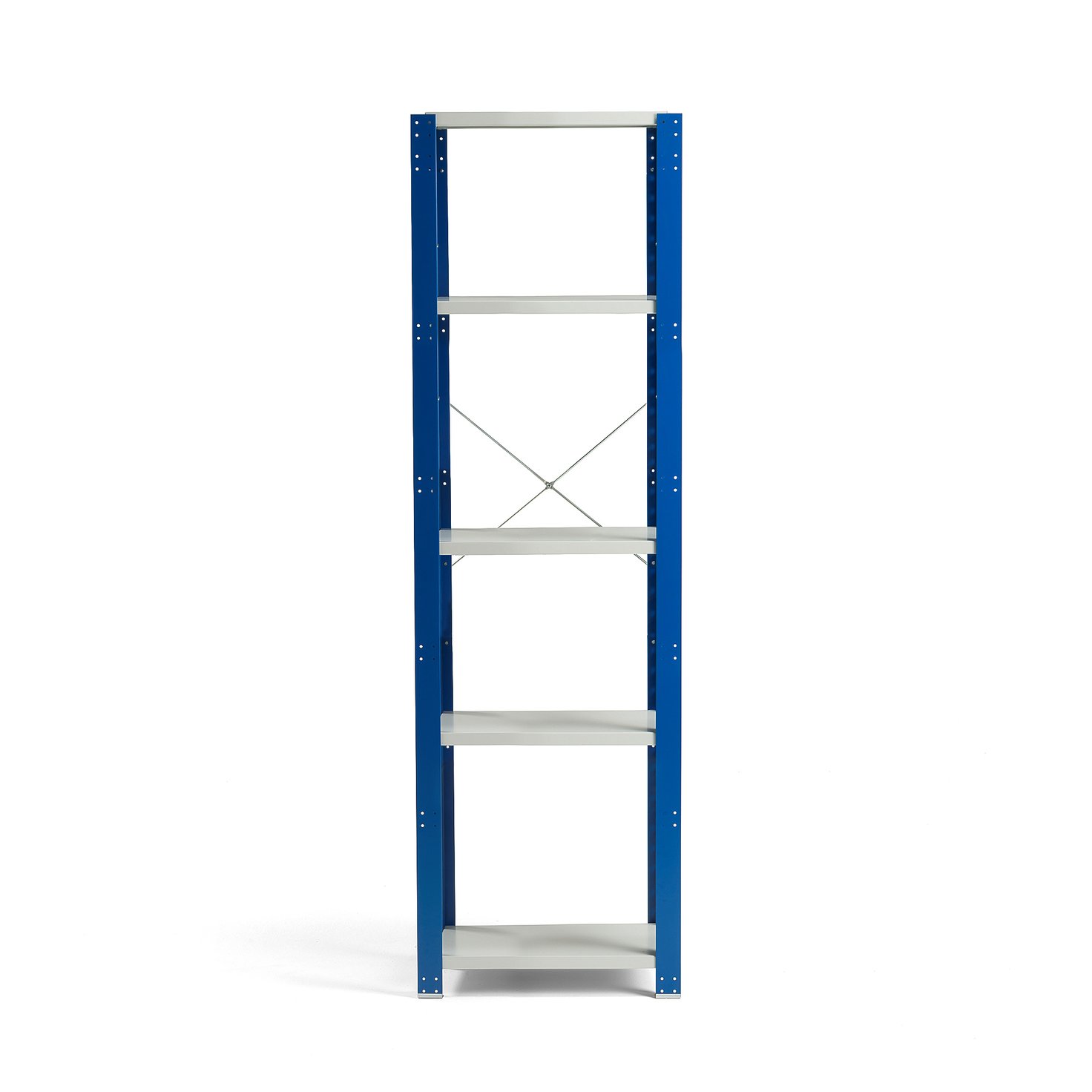 shelving-mix-basic-section-2100x600x400-mm-blue-grey-aj-products