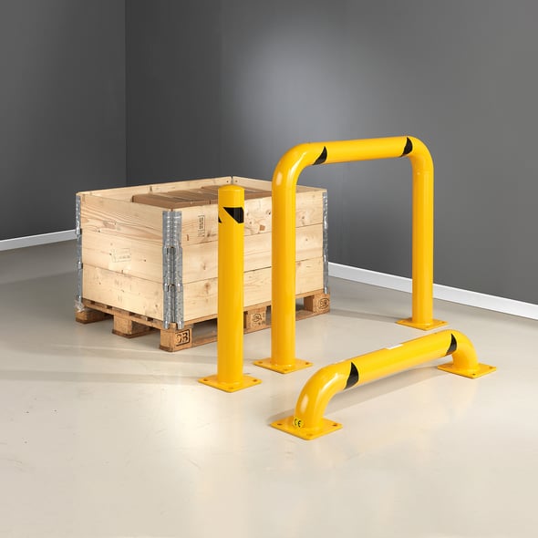 Safety bollard, H 900 mm | AJ Products