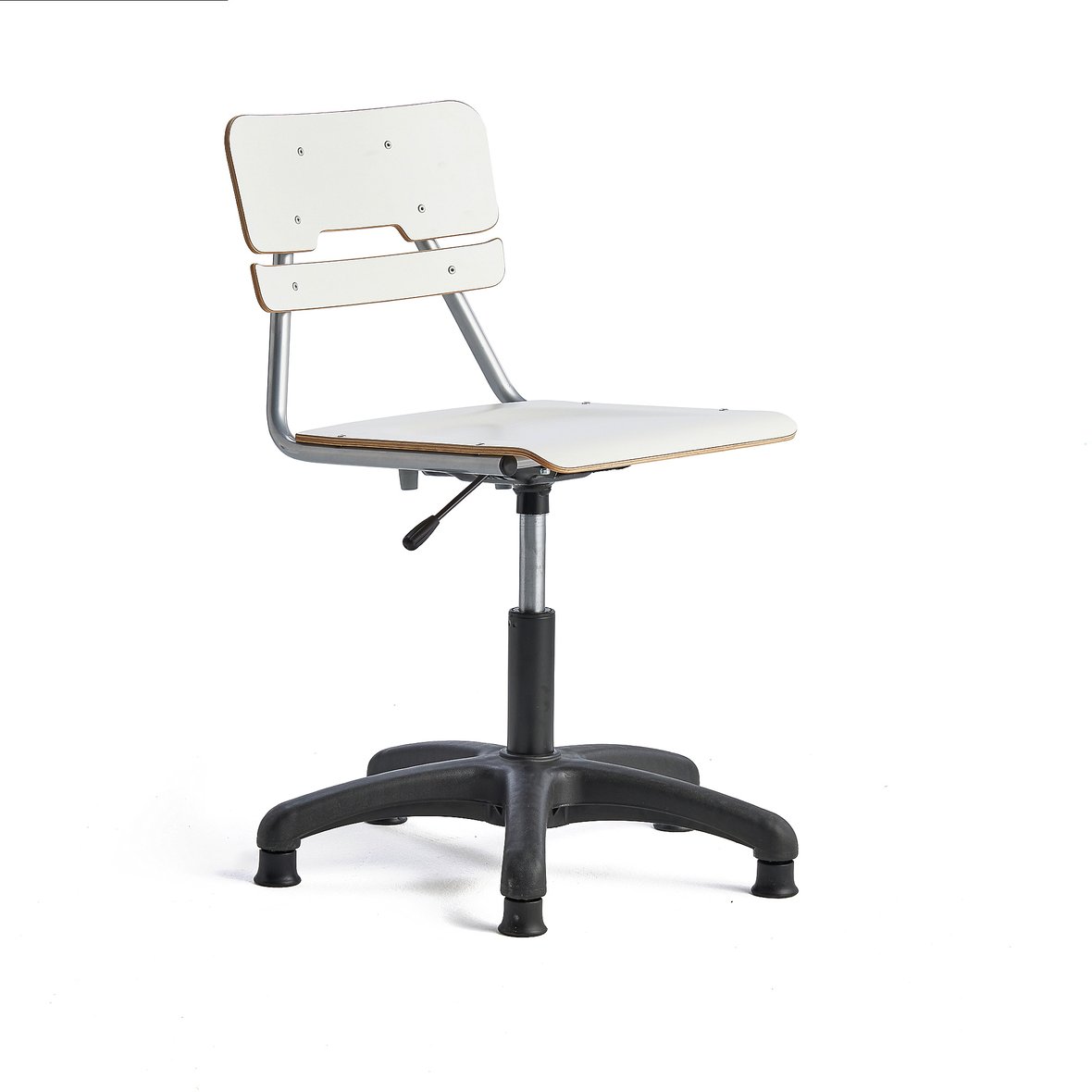 Chair LEGERE height adjustable, large seat, with glidefeet, H 400-520 ...