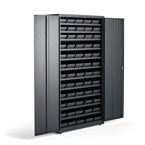 Small parts cabinet for compact storage | AJ Products
