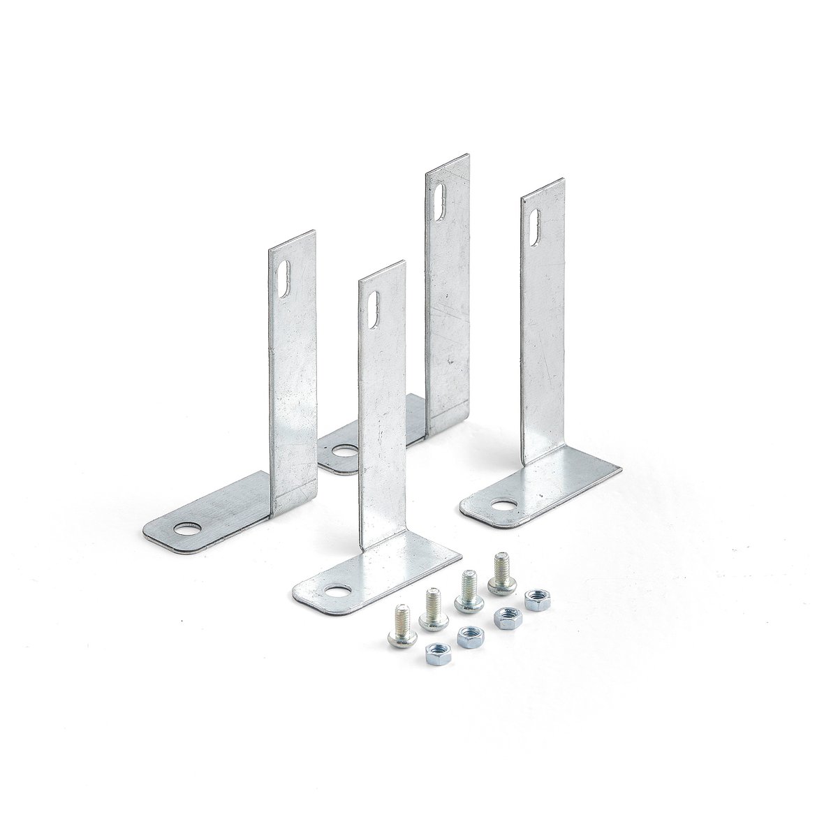 Floor bracket IDEAL, for height 2500 mm, 4-pack | AJ Products
