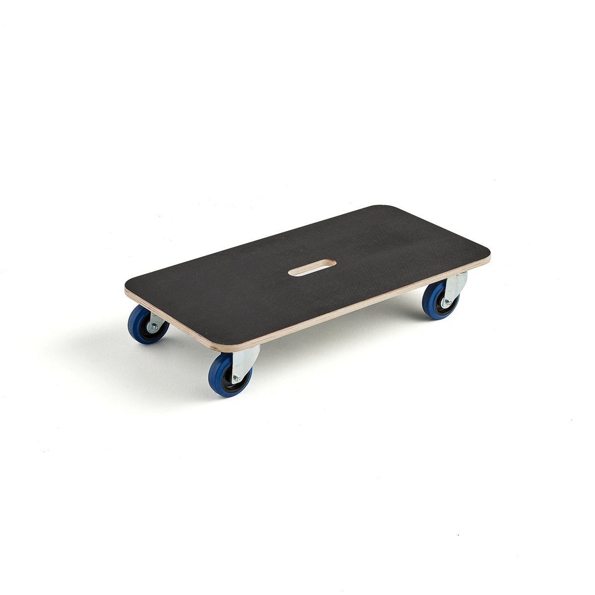 Plywood dolly with anti-slip platform, 800x400 mm, 400 kg | AJ Products