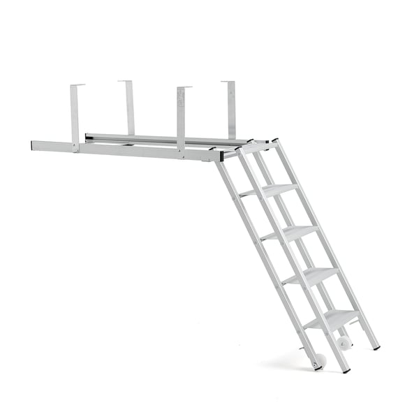 Stige til puslebord NEIL, til hæve sænkebord | AJ Produkter