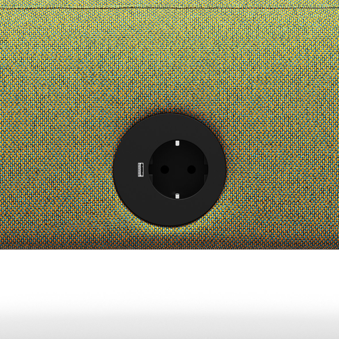 Sofa VARIETY, 90° Innenecke, mit USB-Steckdose, Stoff Blues CSII ...