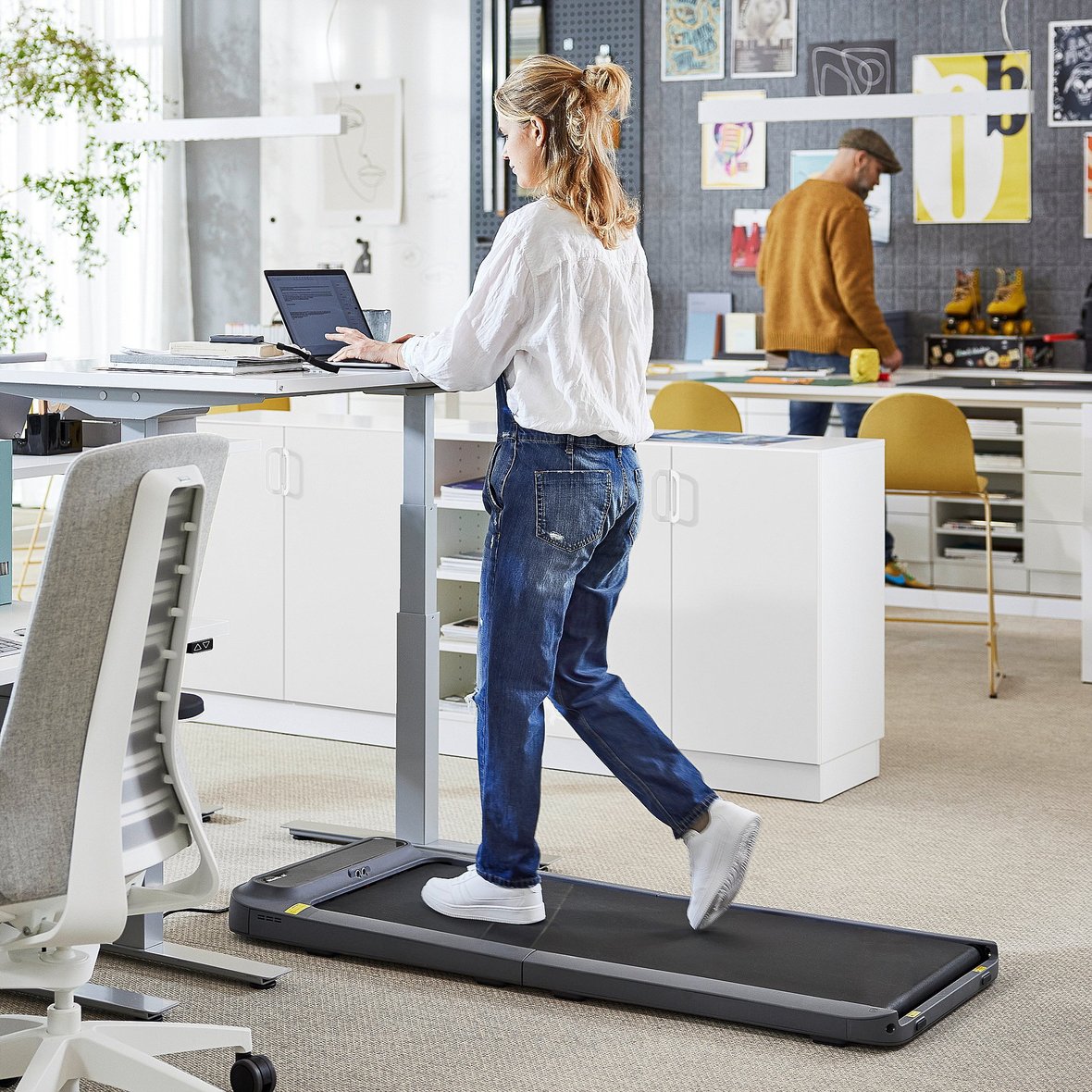 Desk treadmill, 1445x590x115 mm | AJ Products