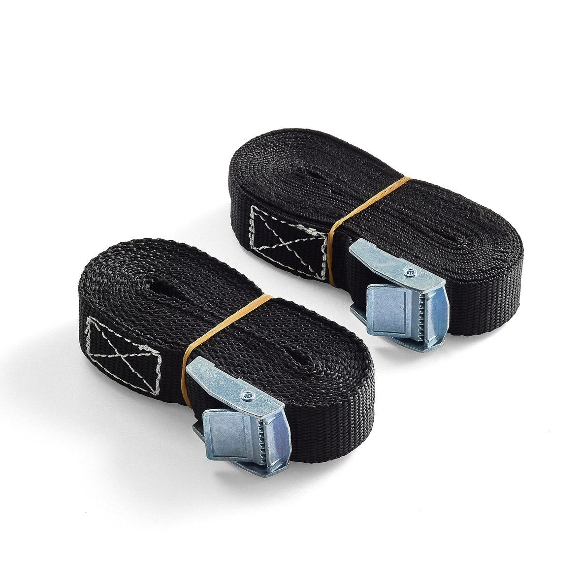 Long lashing strap, 3500 mm, black, pack of 2 | AJ Products