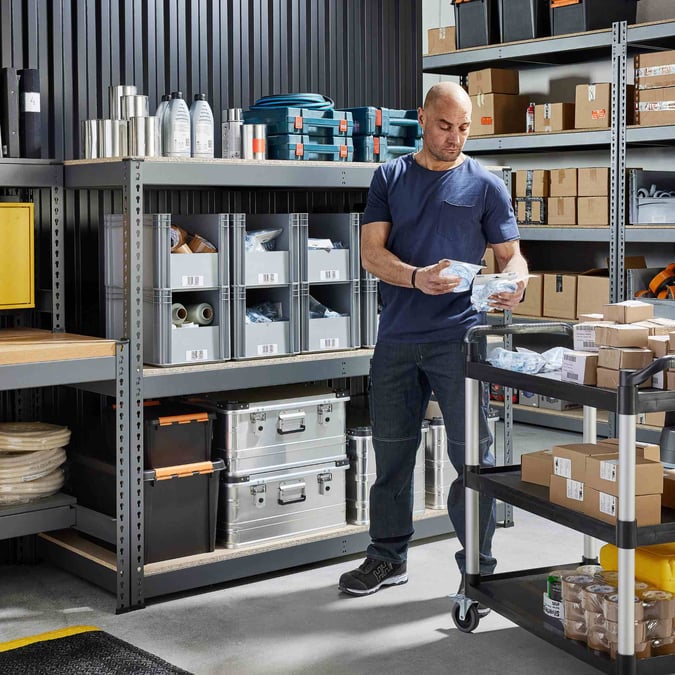 Skab et effektivt lager med LEAN princippet | AJ Produkter