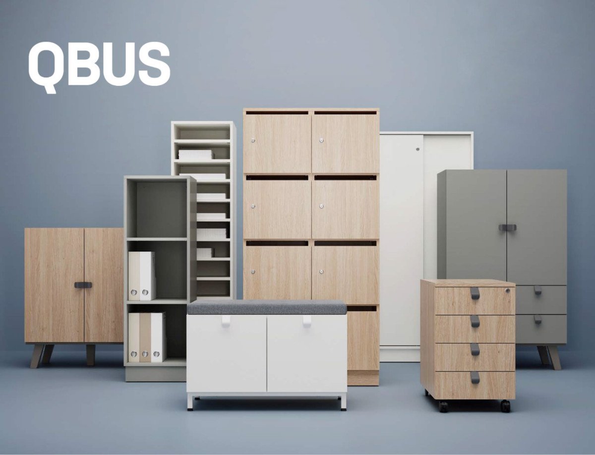 QBUS – oppbevaring for hele kontoret | AJ Produkter