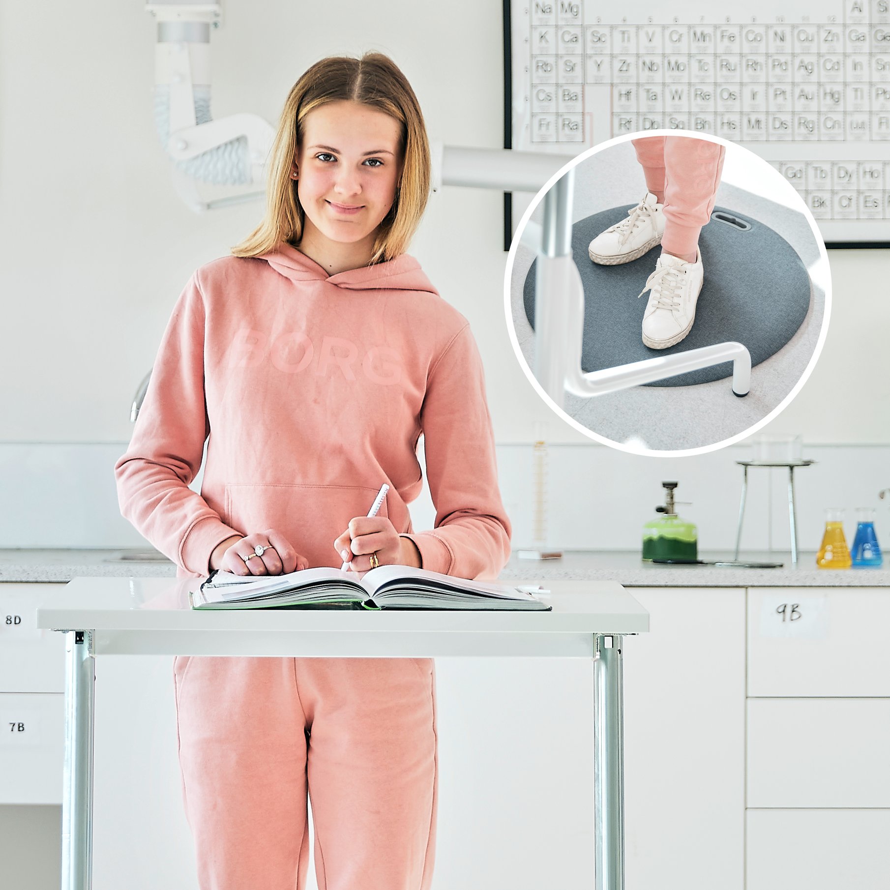 Bra betyg när våra aktiva skolmöbler sattes på prov | AJ Produkter