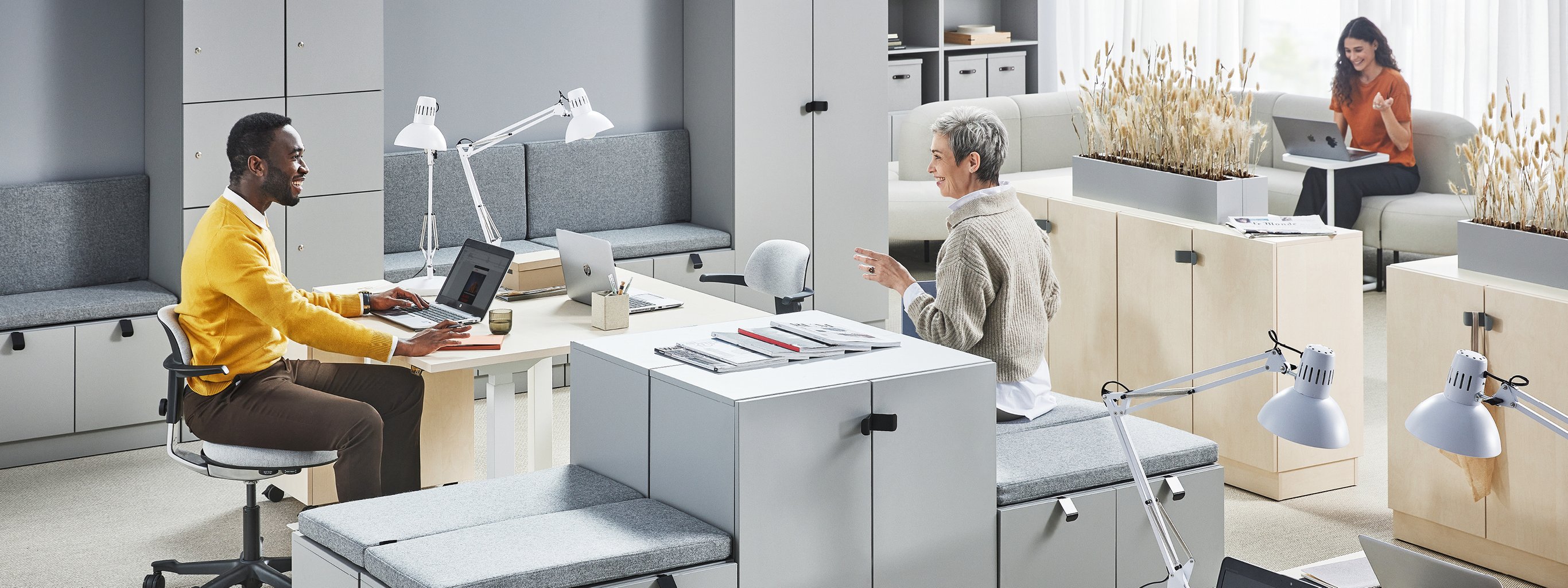 QBUS - Matching Storage Solutions for The Workplace | AJ Products